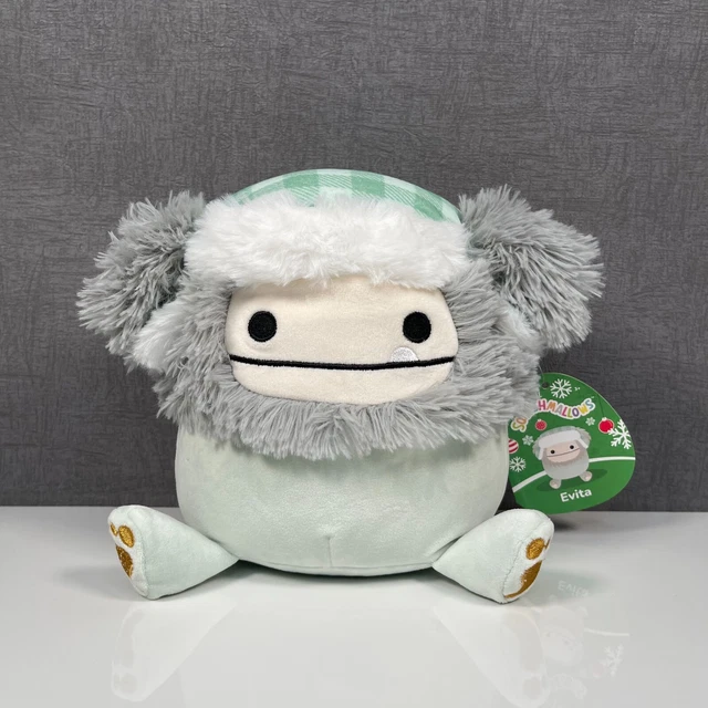 SQUISHMALLOWS EVITA THE Yeti Bigfoot Plush Soft Toy | *TAGGED* | 8" £15 ...