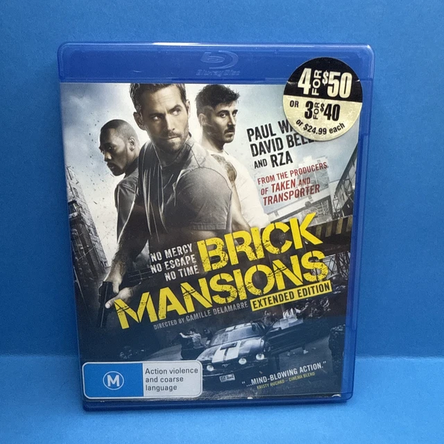 BRICK MANSIONS - Movie Collection Blu Ray Region B $4.95 - PicClick AU