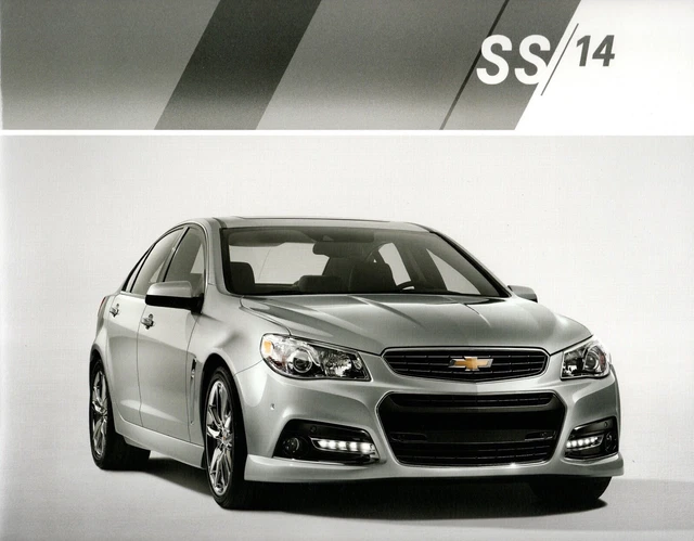 HOLDEN COMMODORE VF Chevrolet SS V8 Export Brochure $48.00 - PicClick AU