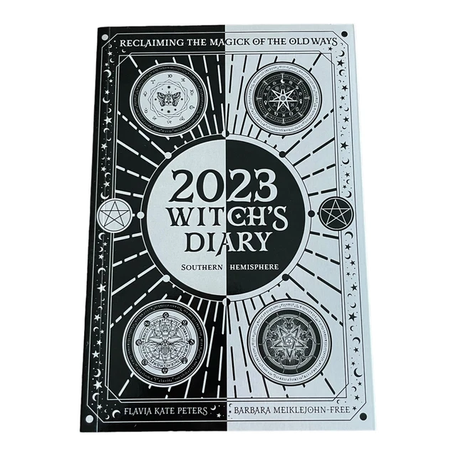 2023 WITCH'S DIARY (Southern Hemisphere) by Flavia Kate Peters ...