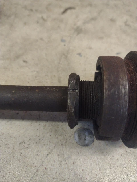 MATCHLESS AJS REAR Wheel Speedo Drive Lock Nut for Bearing Adjusting ...