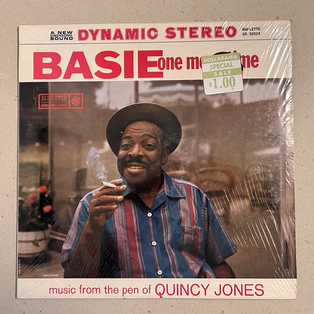 COUNT BASIE, QUINCY JONES "One More Time" Vinyl LP Roulette Birdland ...