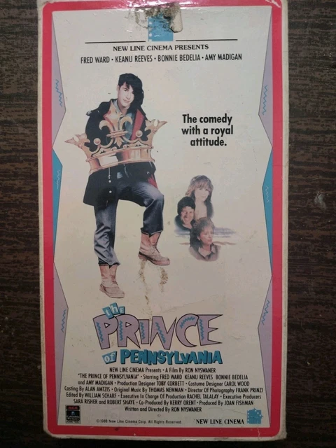 THE PRINCE OF Pennsylvania VHS Tape (Keanu Reeves, 1989) £44.46 ...