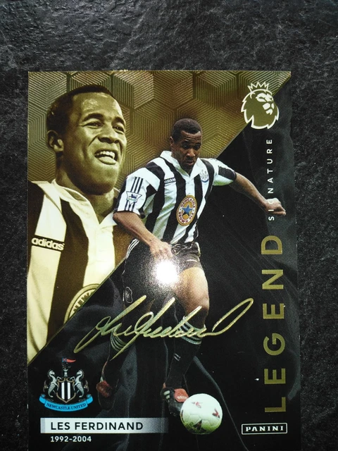 PANINI ADRENALYN XL Premier League 2024 Legend Signature Les Ferdinand ...