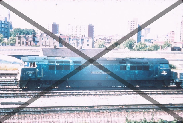 RAILWAY LOCOMOTIVE 35MM Slide – Class 52 D1057 Western Diesel At ...