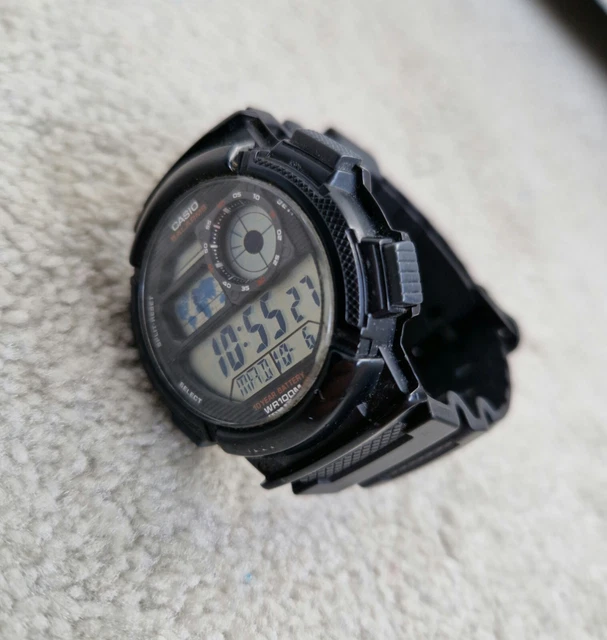 CASIO CLASSIC MEN'S Watch - AE1000W! 5alarms. 10 Bar. Time piece. Retro ...