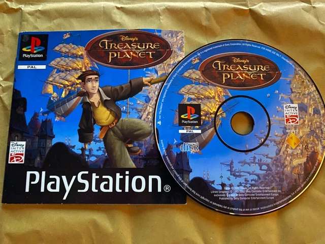 DISNEY TREASURE PLANET Sony PS1 Disc & Manual Only £5.99 - PicClick UK
