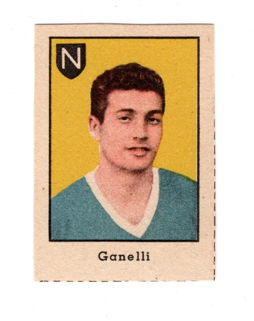 FIGURINA CALCIATORI NANNINA TECNICOLOR anno 1947 NAPOLI GANELLI EUR 4 ...
