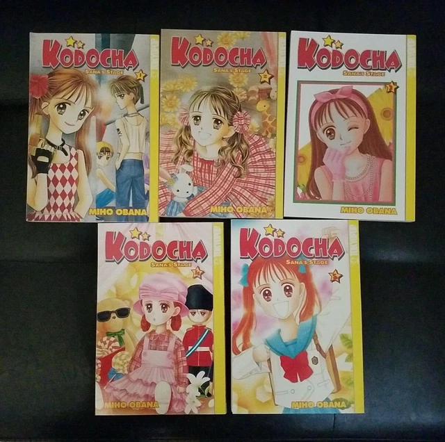 KODOCHA SANA'S STAGE manga Vol. 1-5 by Miho Obana (Tokyopop 2002-2003 ...