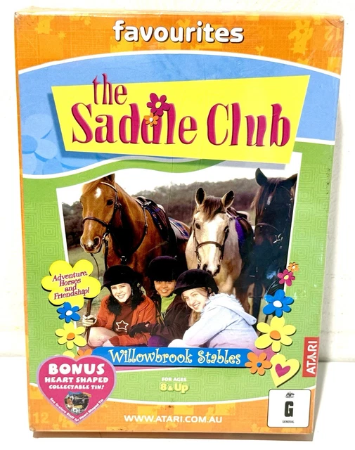 THE SADDLE CLUB PC Game Willowbrook Stables 2003 Atari Brand New Sealed ...