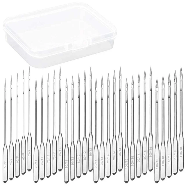 LEARNING MATERIAL SEWING Machine Needle - Set Standard Size 6 Sizes ...