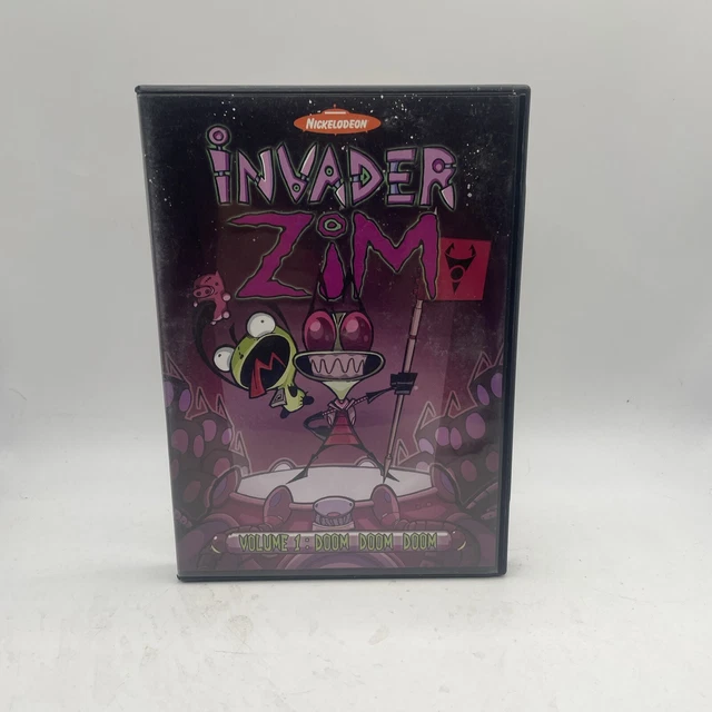 INVADER ZIM VOLUME 1 Doom Doom Doom Region 1 (2 Disc DVD) Animation ...