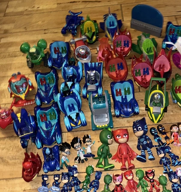 PJ MASK BIG Bundle Of Toys 62 Items Figures Vehicles £60.00 - PicClick UK