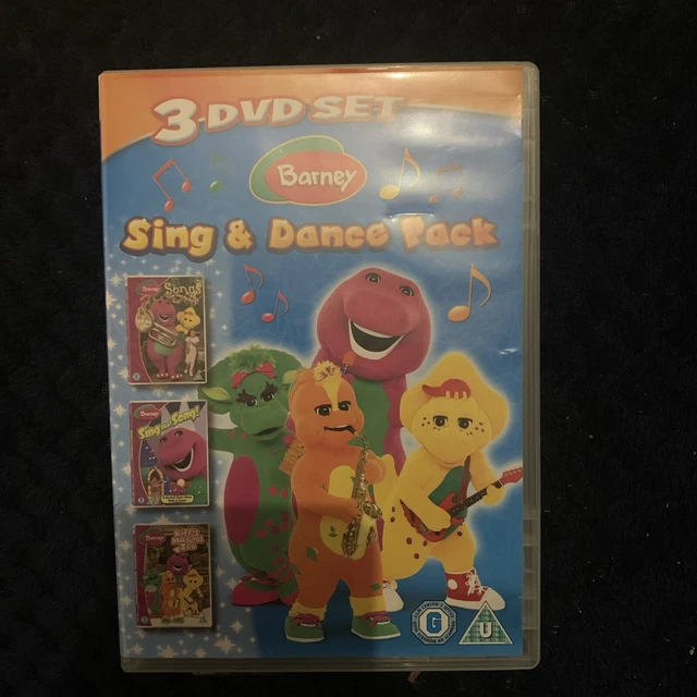 BARNEY - SING And Dance Pack (DVD, 2012, 3-Disc Set, Box Set) £4.99 ...