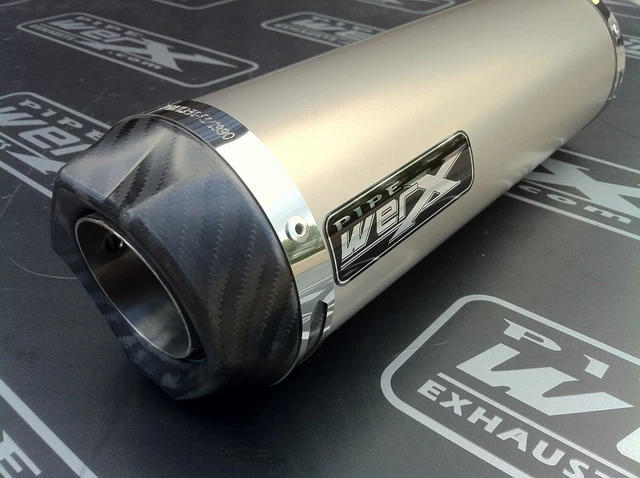 SUZUKI GSXR 750 Y K1 K2 K3 K4 K5 Titanium GP Carbon Outlet Race Exhaust Can EUR 640,46 - PicClick FR