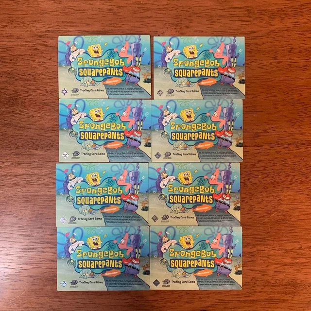 SPONGEBOB SQUAREPANTS NICKELODEON Trading Cards Retro 2003 Lot Of 8 £13 ...