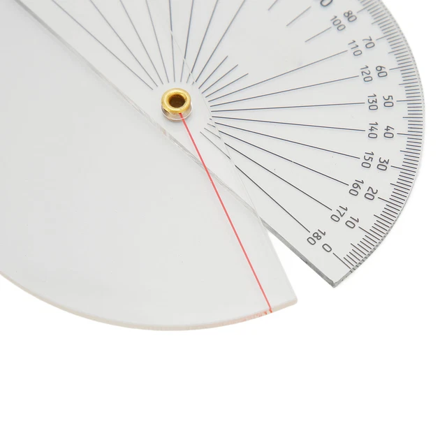 JOINT GONIOMETER CLEAR Scale Accurate Measurement Fingers Goniometer ...