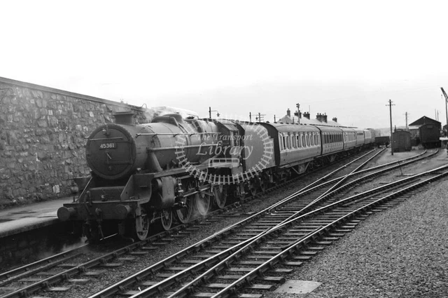 PHOTO BR BRITISH Railways Steam Locomotive Class 5MT 45361 at Kyle of ...