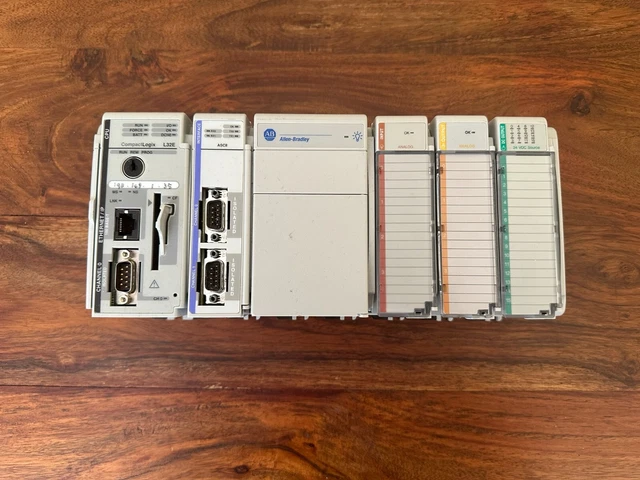 ALLEN BRADLEY COMPACTLOGIX 1769-L32E/A PLC con 5 moduli EUR 808,28 ...