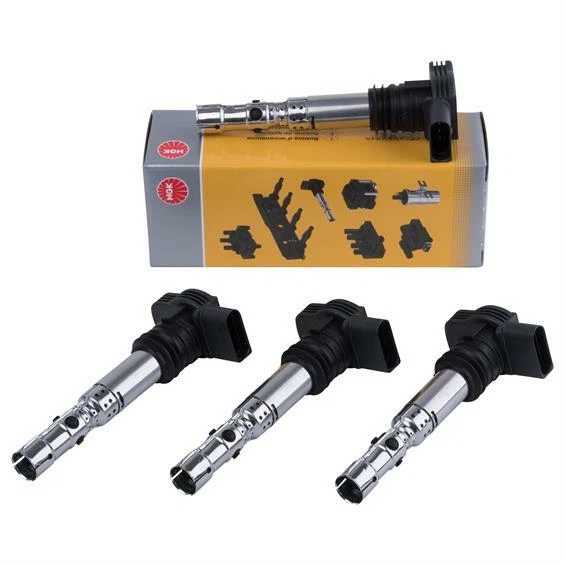 4X NGK ZÜNDSPULE Audi A3 A4 A6 TT VW Golf 4 Polo 9N Passat Beetle 1,8 T 2,0 RS EUR 93,95 ...