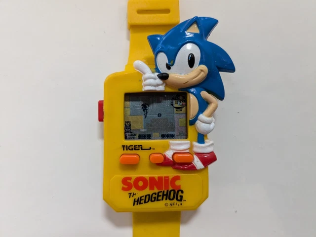 SONIC THE HEDGEHOG LCD Tiger Game Watch - Read Description £17.20 ...