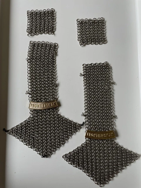 RARE FIND COLLECTIBLE Vintage/Antique WW1/2? Frontiersmen Chainmail ...