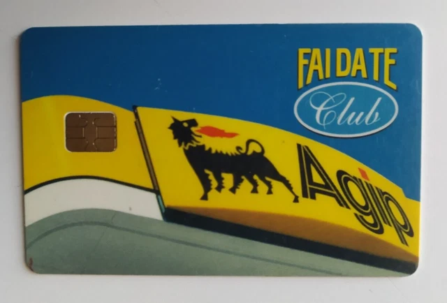 TESSERA AGIP CLUB Fai Da Te - Da Collezione EUR 5,00 - PicClick IT