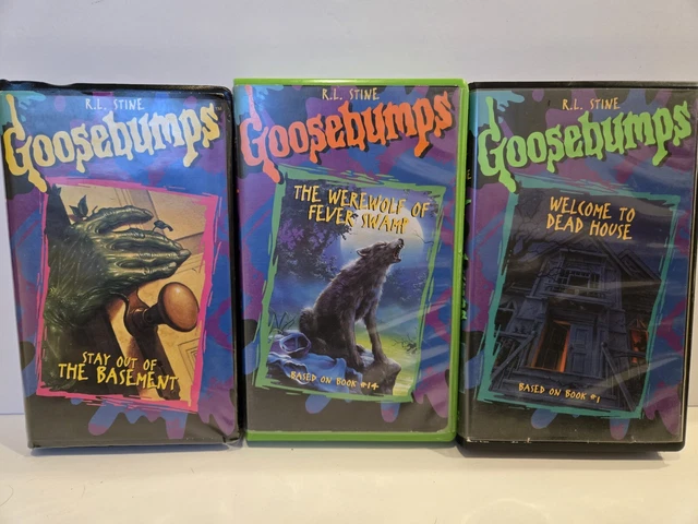 GOOSEBUMPS VHS 3 Dead House Welcome To The Dead House Stay Out Of The ...