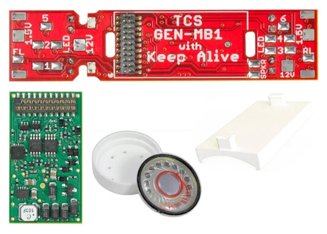 TRAIN CONTROL SYSTEMS (TCS) WowKits HO DCC Sound Kit ATH-9 Athearn ...
