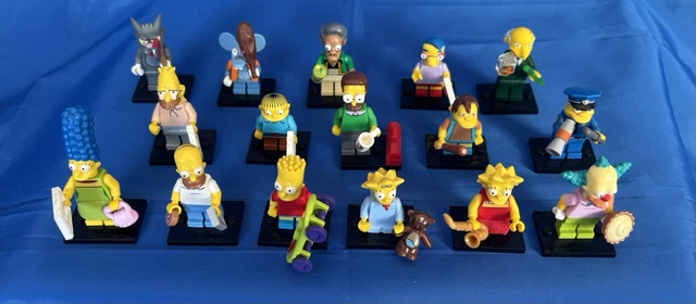 LEGO MINIFIGURES 71005 - The Simpsons Series 1 - Complete Set With ...