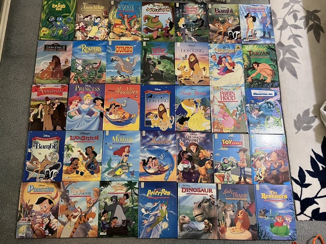 DISNEY: MOUSE WORKS Classic Storybooks Collection x35 90’s Large ...
