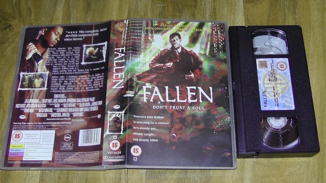 FALLEN VHS VIDEO Tape Big Box Ex Rental Warner Brothers £4.99 - PicClick UK