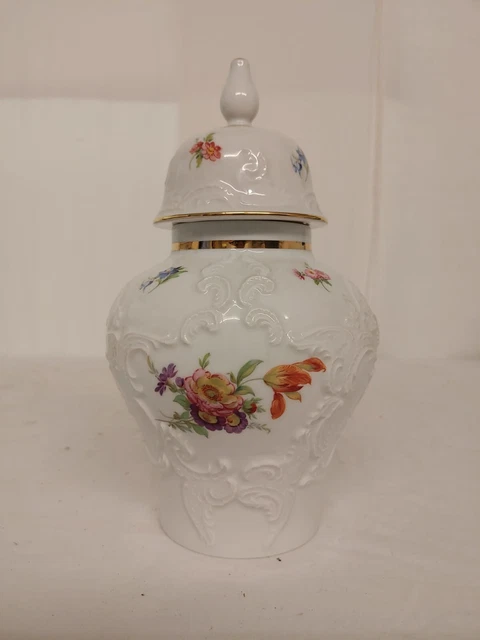 GROSSE VASE MIT Deckel, KPM Bavaria Royal, Handarbeit EUR 50,00 ...