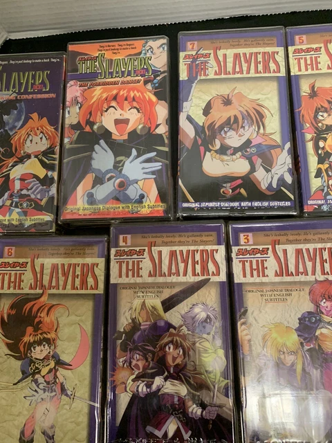 THE SLAYERS ANIME VHS Lot Of 11 Tapes $44.00 - PicClick CA