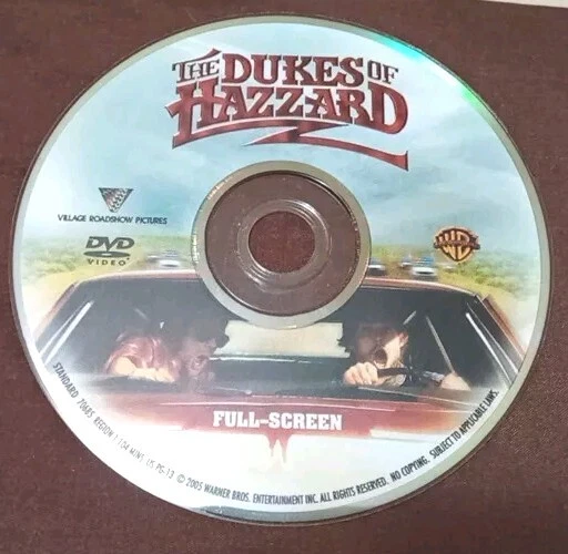 THE DUKES OF Hazzard - 2005 Full-Screen DVD - Disc Only $2.99 - PicClick CA