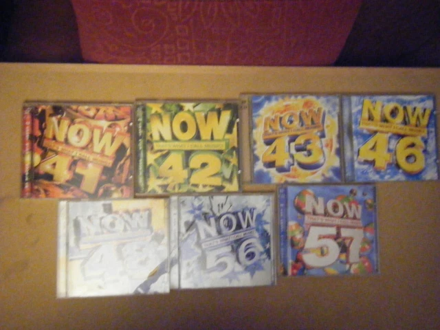 NOW THATS WHAT i Call Music CD's Collection Of Double Now CDS Featuring ...