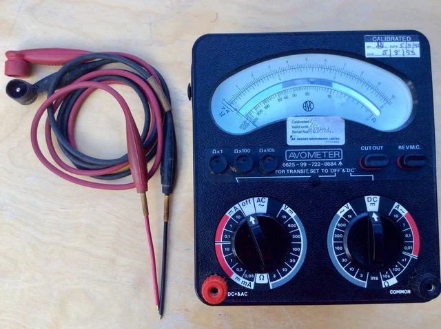 UNIVERSAL AVOMETER MODEL 8 Mk 6 - Military Test Set No 1 Mk 4 £74.00 ...