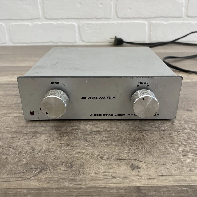 VINTAGE ARCHER VIDEO STABILIZER/RF MODULATOR Model 15-1271 Untested $19 ...