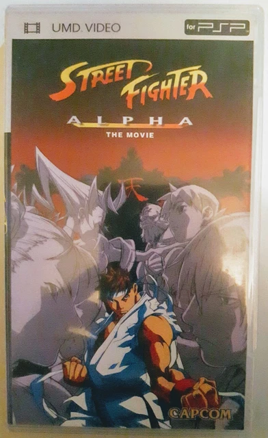 STREET FIGHTER ALPHA: THE MOVIE - Sony PSP UMD - Like-New - RARE $34.99 ...