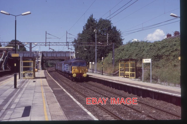 ORIGINAL 35MM SLIDE CLASS 47 LOCO NO 47853 RAIL EXPRESS AT WEST ...