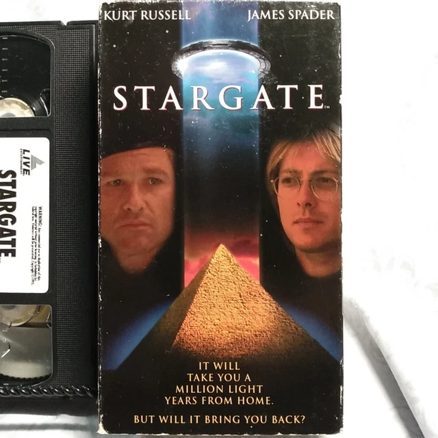 STARGATE - VHS 1995 - Kurt Russell & James Spader £4.44 - PicClick UK