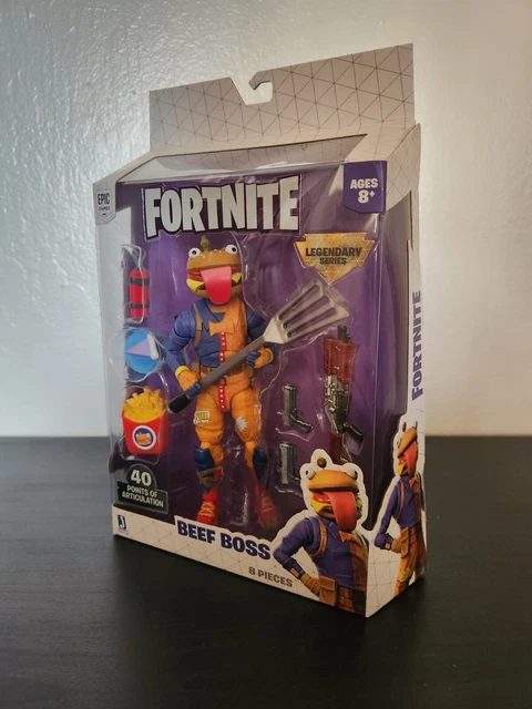 FORTNITE LEGENDARY SERIES Beef Boss Action figure 6" Epic Games - BRAND ...