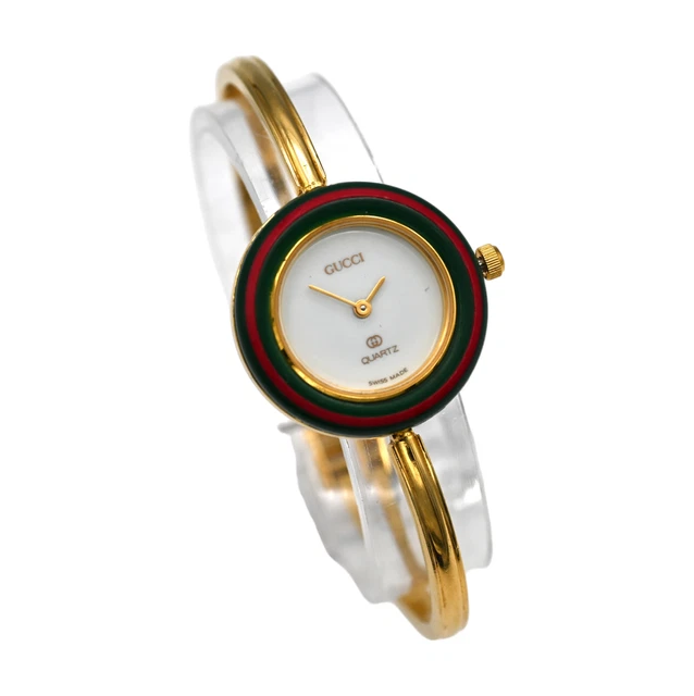 OROLOGIO DA POLSO Donna Gucci 1100-L 12 Lunetta Intercambiabile ...