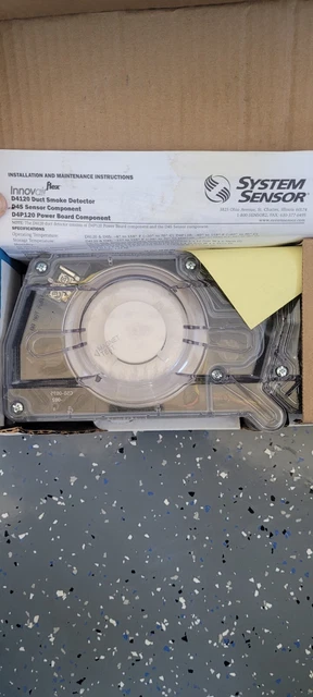 SYSTEM SENSOR D4120 Duct Smoke Detector 4-Wire, Innovair Flex £103.64 ...