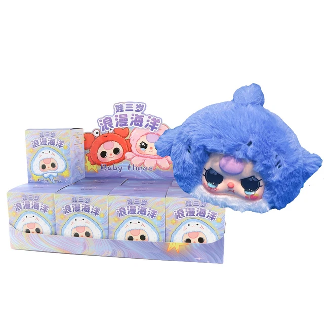 BABY THREE,CUTE SEAFOODS Series Plush Doll Blind Box,8Regular + 1Secret ...