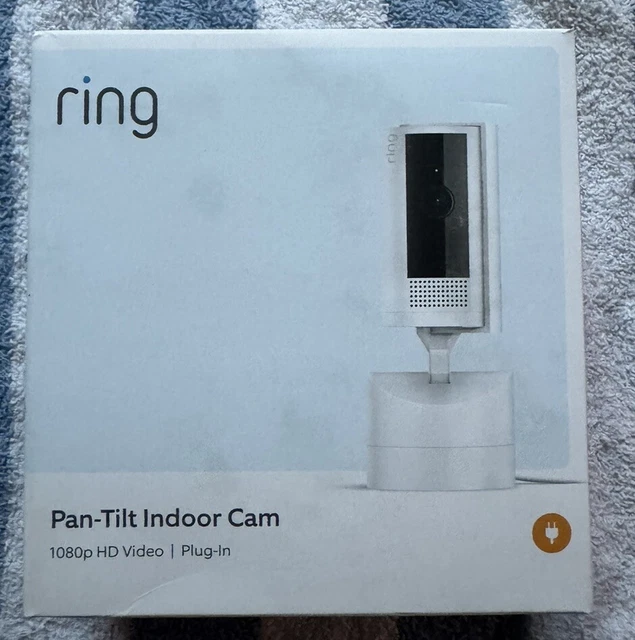 RING PAN-TILT INDOOR Cam with 360° Horizontal Pan Coverage, Live View ...