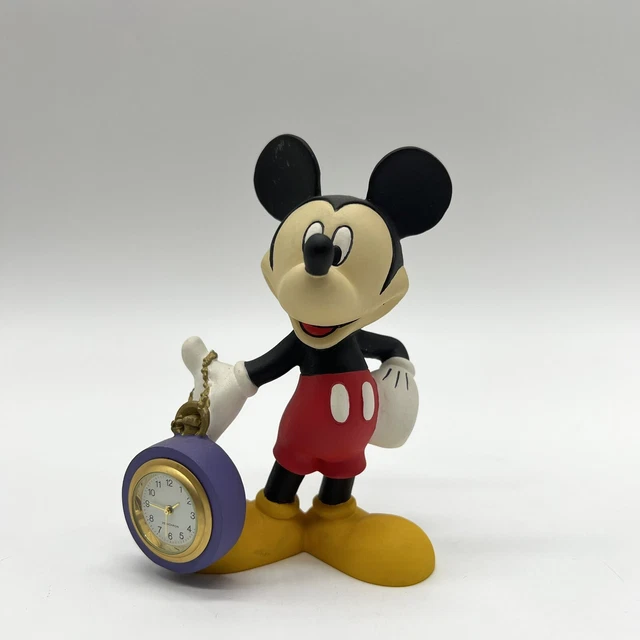 DISNEY MICKEY MOUSE Unlimited Verichron Timepiece Rare Clock Figure ...