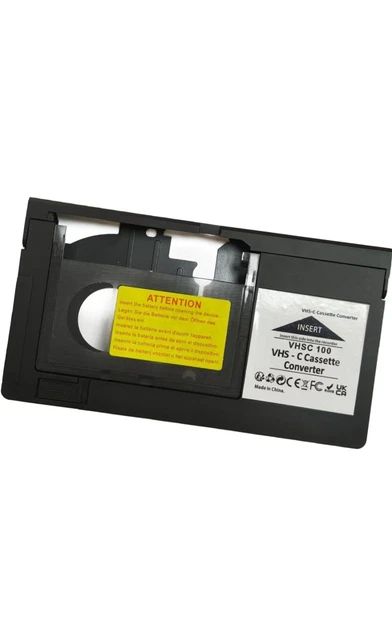 VHS-C TO VHS CONVERTER | Transfer & Preserve Old Camcorder Recordings ...