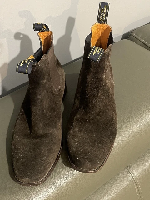 CHELSEA BOOTS BAXTER Brown Suede Uk9 £78.70 - PicClick UK