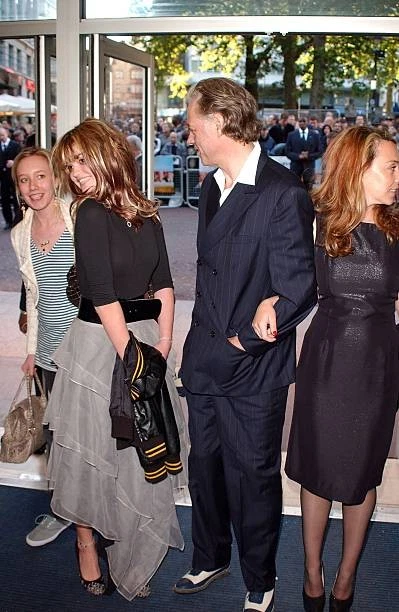 BOB GELDOF WITH daughter Pixie Geldof Jeanne Marine arrive Wah Wah- Old ...